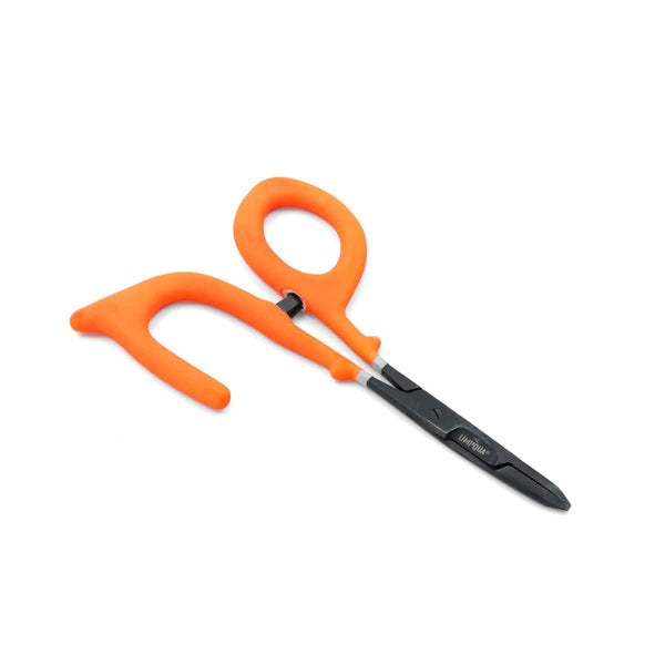 Umpqua RiverGrip PS Open Loop Clamp Forceps w/ Scissors Straight - 6"